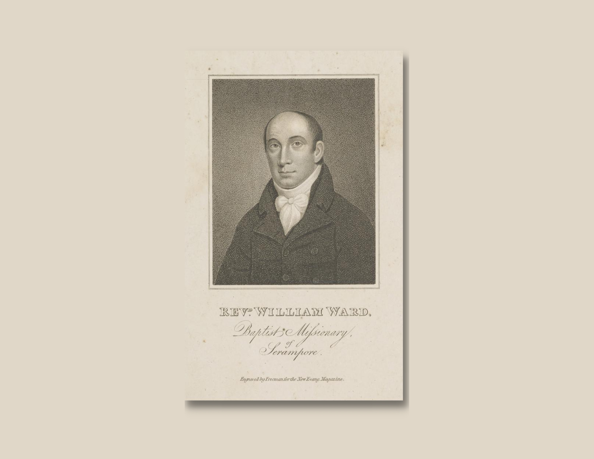 William Ward: misionero, evangelista y supervisor de una imprenta en la ...